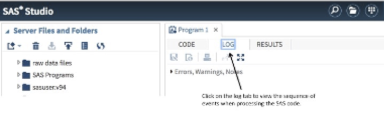 Components of a SAS Session – Applied Statistics in Healthcare Research