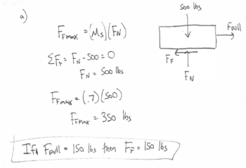4.4 Friction and Impending Motion – Engineering Mechanics: Statics